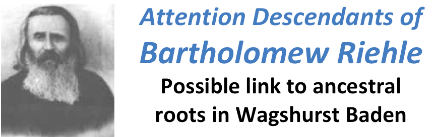 Riehle.net – Your Link to Riehle Family History & Networking…